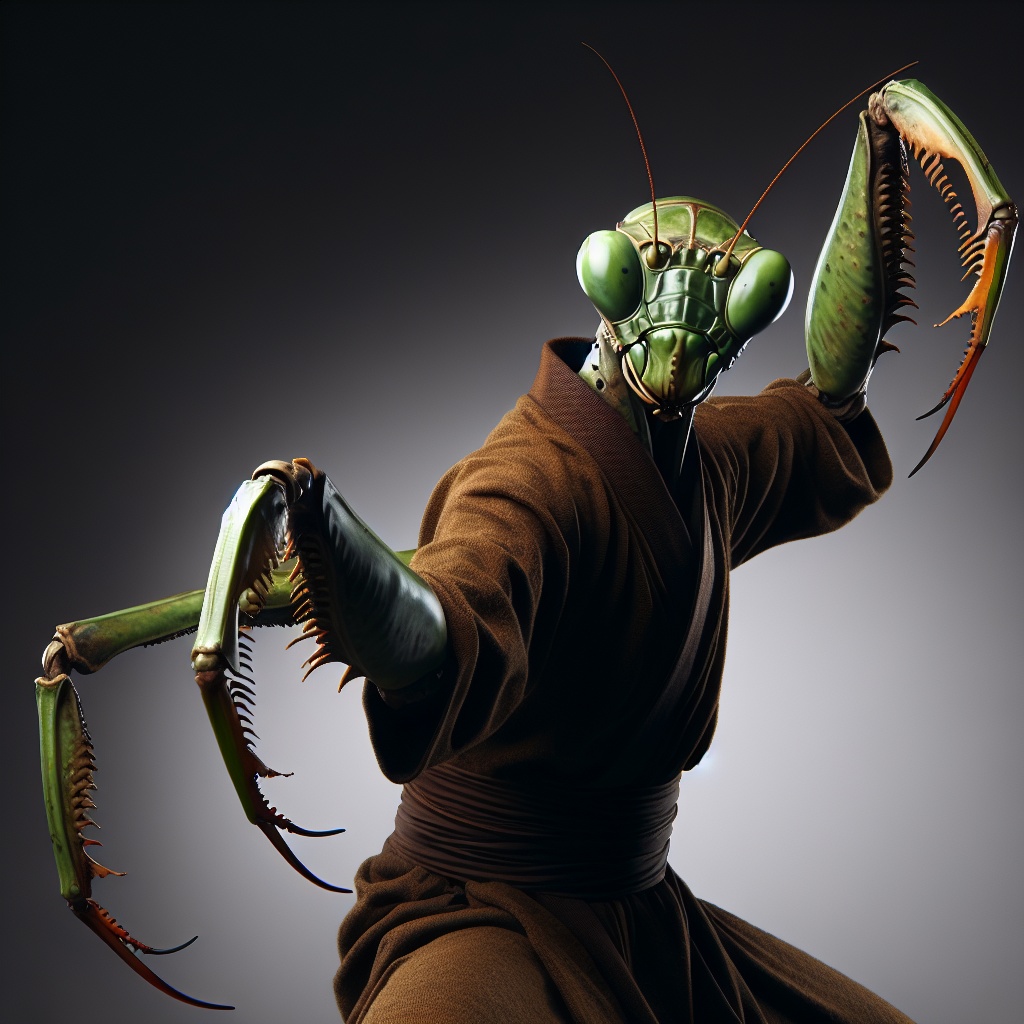 Northern Seven Star Praying Mantis – Qi Xing Tang Lang – Shaolin Lomita