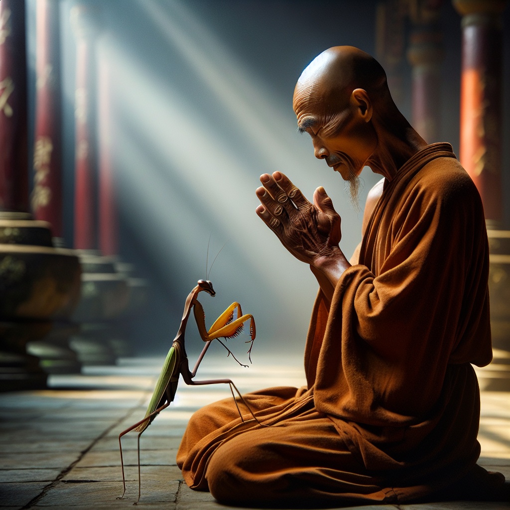 Northern Seven Star Praying Mantis – Qi Xing Tang Lang – Shaolin Lomita